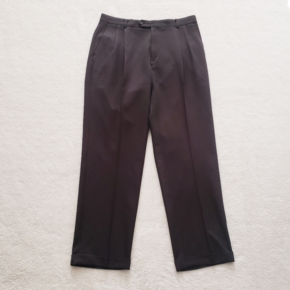 PGA Tour | Pants | Pga Tour Black Cuffed Pants | Poshmark